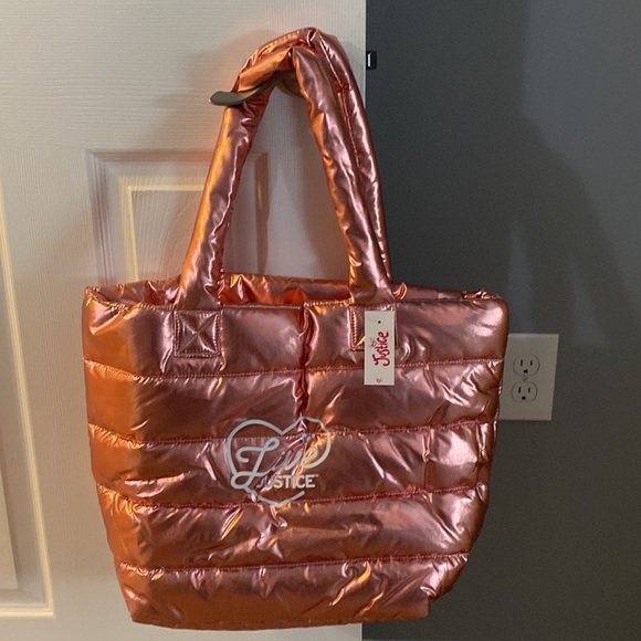 Justice | Accessories | New Justice Bag Rose Gold Color | Poshmark